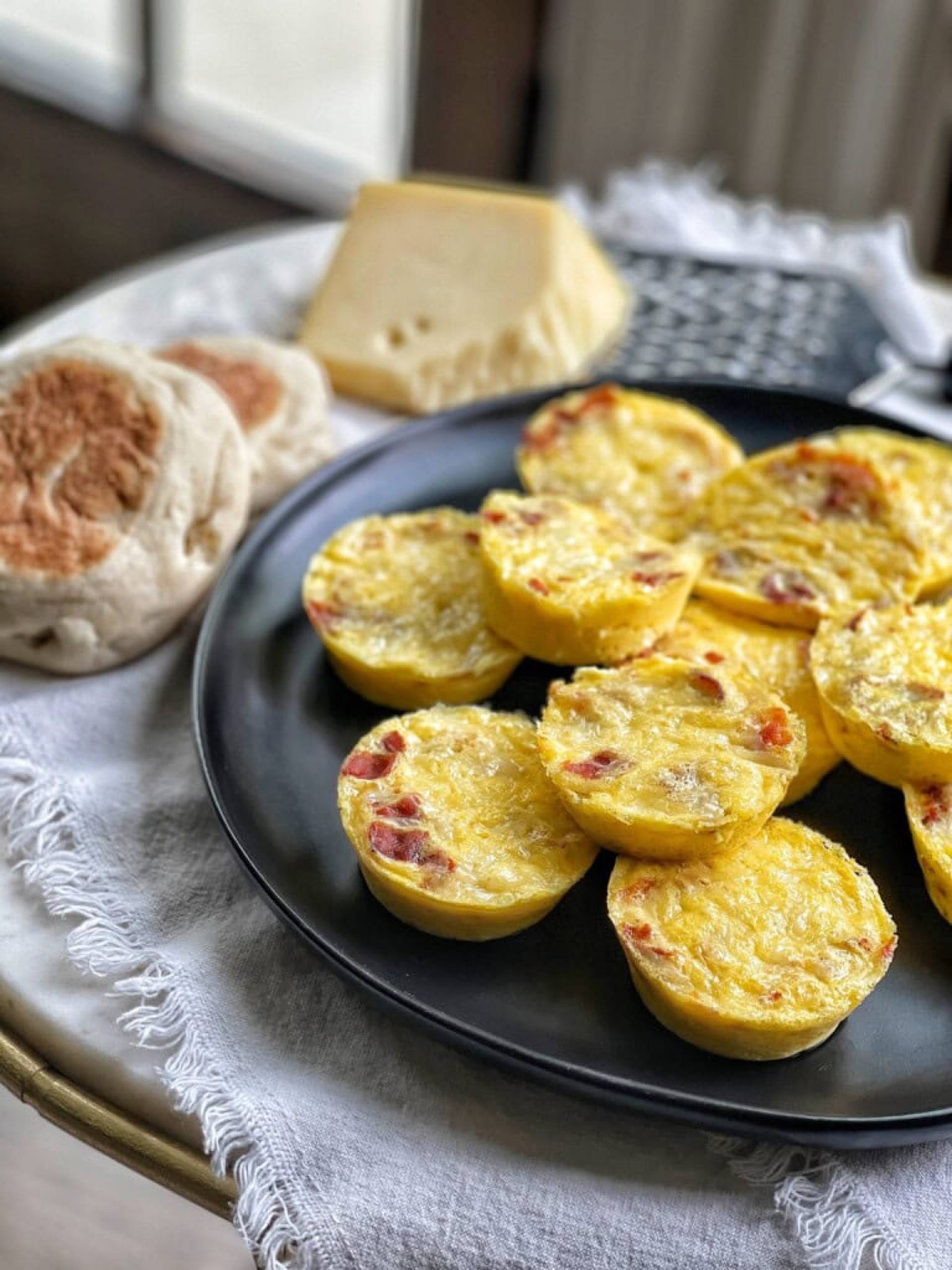Breakfast - Bacon and Gouda Egg Bites - The Good Life Chef